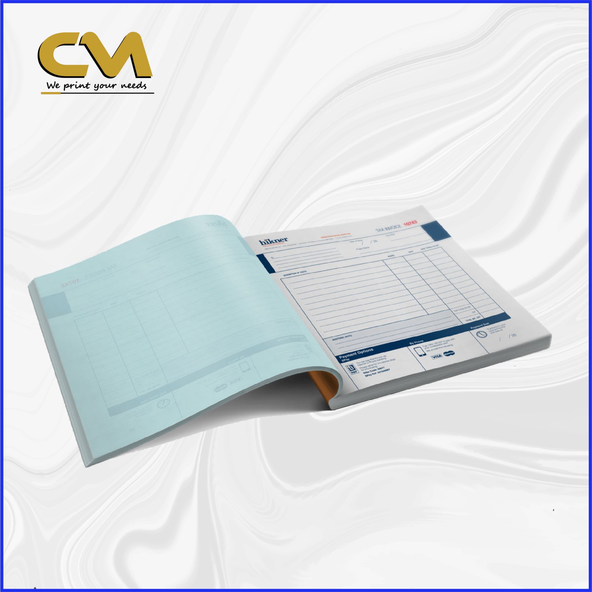 Bill Book – CM Office Printing
